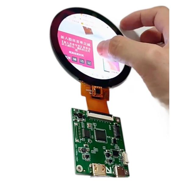 HDMI TFT LCD Display 4 Inch Round, Circular TFT LCD 4