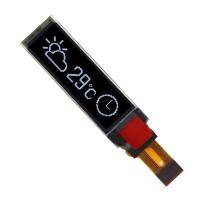 China 0.87 Inch Slim OLED Display Module 128x32 Pixels I2C Interface White/Blue Text for sale