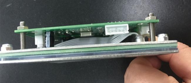 Matrice impermeabile della tastiera del metallo del controllo di accesso 4*4 della prova del vandalo che vende la tastiera numerica del chiosco con 16 chiavi