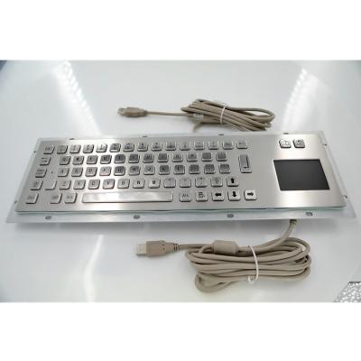 China IP65 304 teclado de acero inoxidable con panel táctil para aplicaciones industriales en venta