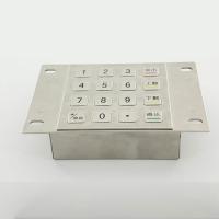 China 304 Stainless Steel Encrypted USB RS232 EPP Keypad Payment ATM for sale