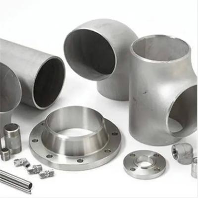 China Copper Nickel Pipe Fittings 90 Degree Elbows Straight Tees Flanges Weldolet Couplings for sale