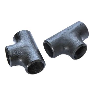 China Stainless Steel Carbon Steel copper Nickel 1-1/4'' Reducing Tee Fitting for Flow Control for sale