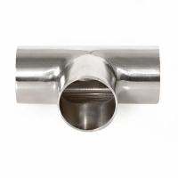 China DN20 Copper Nickel Equal Tee with Smooth Surface Coating for sale