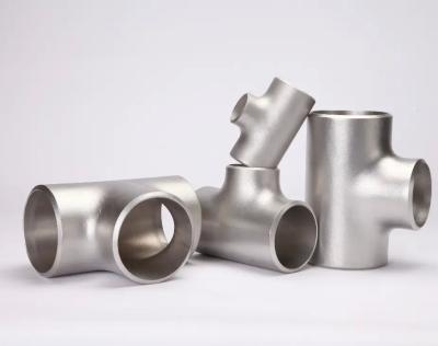 China DIN 86088 Equal T Pipe DN15 - DN500 ASTM B466 UNS C70600 / 71500 for sale
