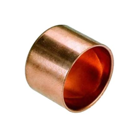 China Versatile Copper Pipe Cap With Polished Finish - Temperature Rating 400°F for sale