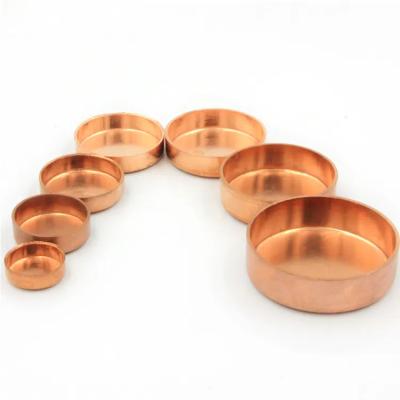 China Copper Nickel 90/10 Cap Fittings Marine Grade Solder End Leak-Proof C70600 Corrosion Resistant for sale
