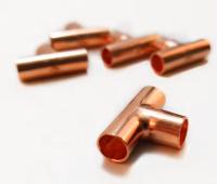 China C70600 Copper Nickel Equal Tee Threaded Connection DN20 Corrosion Resistant Pipe Fitting for sale