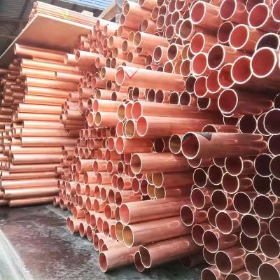 China Copper Pipe Bulk Air Conditioning Pipe C11000 Grade Bending Welding Services Included for sale