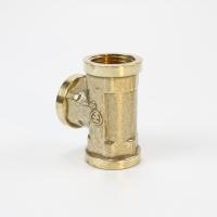 China C70600 Copper Nickel Equal Tee Threaded Connection DN20 Corrosion Resistant Pipe Fitting for sale