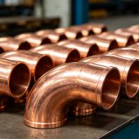 China ANSI B16.9 CuNi 90/10 Elbow,  Customized Schedule 80 Pipe Fitting for sale