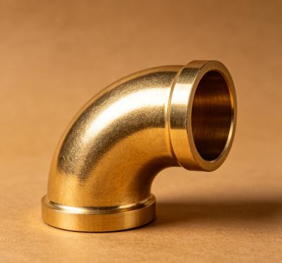 China CuNi 90/10 LR Butt Weld Elbow, ASTM B466 C70600 Corrosion Resistant Fitting Marine Grade for sale