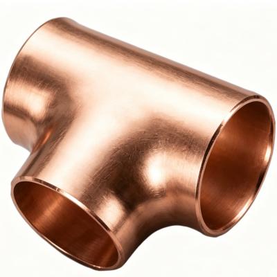 China Marine Grade Copper Nickel Equal Tee Forged C71500 Socket Weld Class 150 for sale
