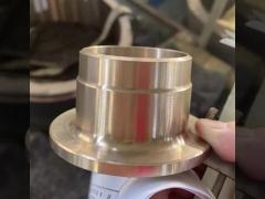 금속 구리 니켈 스터브 끝1-48 인치 ASME B16.9 90/10 70/30