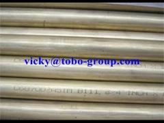 Resistência à tração Tubo de cobre-níquel grau C70600 C71500 com pressão nominal até 1000 psi
