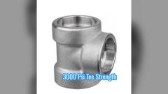 3000 Psi Reducing Tee Industrial Strength