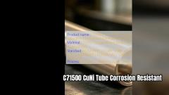 High Precision C71500 CuNi 70 30 Seamless Tube Solutions