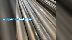 Copper-nickel pipes: superior seawater corrosion resistance for marine & industrial systems.