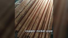 Copper-Nickel Pipes: Superior durability in harsh chemical and marine environments.