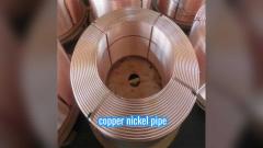 Copper-Nickel Pipes: Exceptional Seawater Corrosion Resistance for Long-Lasting Marine Performance.