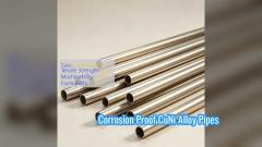 High Tensile CuNi Alloy Pipe Corrosion Resistant Solution