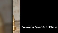 CuNi C70600 90 Degree Elbow High Pressure Seawater Fitting