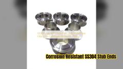 SS304 Lap Joint Stub End Durable Corrosion Resistant Piping