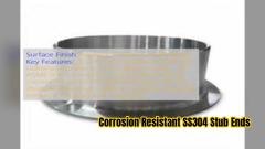SS304 Stub End Fittings Corrosion Resistant Solution