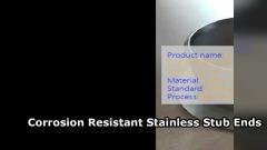 ASTM A403 WP304 Stainless Stub End Pipe Fitting