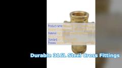 316L Stainless Steel Cross Pipe Fitting ASME B16 20