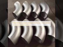 Copper Nickel Elbow 1.5D Bend SCH 10S