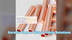 Durable Copper Nickel Tubing for Marine Heat Exchangers