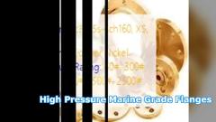 CuNi 90 10 Weld Neck Flange for Marine High Pressure Systems