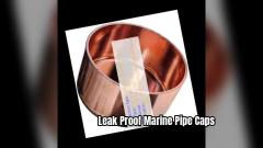Copper Nickel 90 10 Cap Fittings Leak Proof Marine Grade
