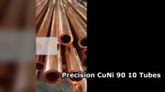 ASTM B111 90 10 CuNi Seamless Tube High Precision Finish