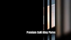 CuNi 90 10 and 70 30 Alloy Plate Seaworthy Export
