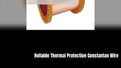 CuNi44 Constantan Wire for Thermal Overload Relay Protection