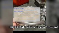 ASTM A403 SS304 Lap Joint Stub End Pipe Fittings
