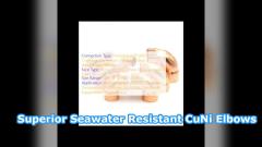 90 10 CuNi C70600 Butt Weld Elbow Seawater Resistant