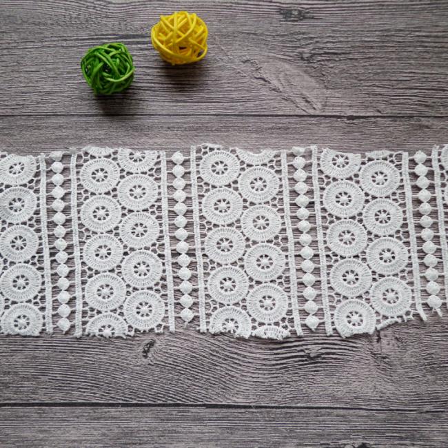 DTM crochet cotton yarn lace trim pattern wholesale factory in Guangzhou China