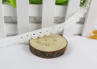 China Het Lint van het polyester het In water oplosbare Kant Versiering Gegratineerde Scherpen voor Binnenhuisarchitectuur/Kledingstukken Te koop