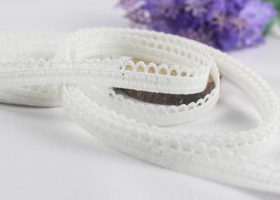 China Empfindliche Milch-bogte Silk wasserlösliche Spitze-Ordnung/Spitze-Band freundliches Eco aus zu verkaufen