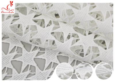 China Tela floral bordada 120cm do laço da largura do GV para a fatura do vestido à venda