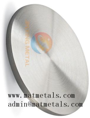 China 99.9% Pure Zr Zirconium Plate Zr Sputtering Target for sale