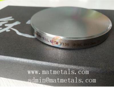 China Medical Titanium Round Disc for Dental Implant for sale