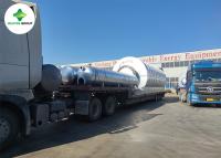 China Scrap Auto Tyre Pyrolysis Equipment Intermittent Horizontal Rotating for sale