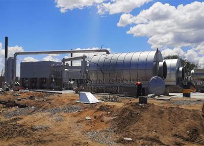 China Pneumático do desperdício de 20 toneladas que recicla a fornalha da pirólise da máquina ao fuel-óleo à venda