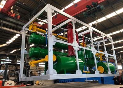 Cina Riciclaggio dell'iso del CE residuo di plastica di Ton With della pianta 3 di pirolisi in vendita