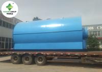 China 5 Ton Diesel Mobile Pyrolysis Plant Energy Saving Batch Type for sale