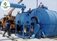 China Waste Plastic Into Fuel Machine CE Plastic Pyrolysis Reactor ISO for sale